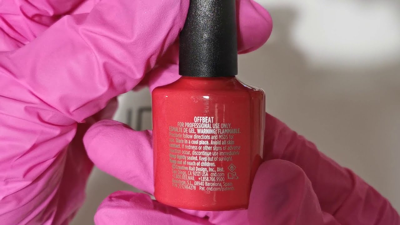 CND Shellac Offbeat - YouTube