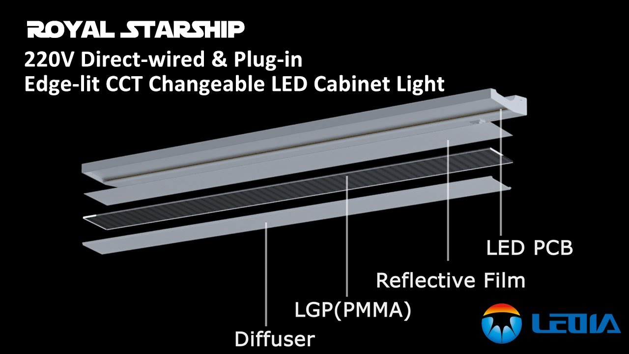 Royal Starship 220V LED Cabinet Light - YouTube