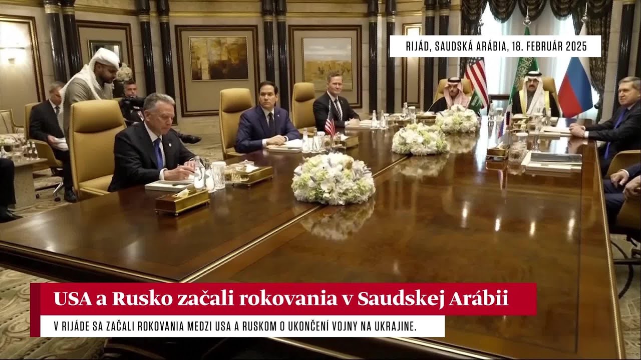 USA a Rusko začali rokovania o vzájomných vzťahoch a Ukrajine - YouTube