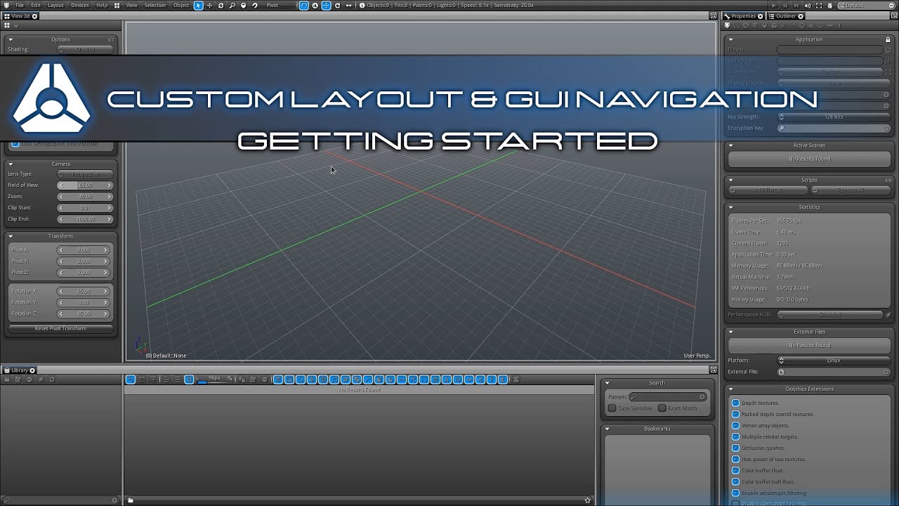 Custom Layout & GUI Navigation [ Getting Started ] - YouTube