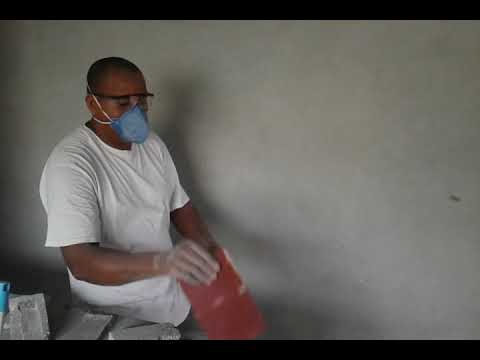 Como Lixar Reboco Grosso sem a Lixa - [TUTORIAL DO PINTOR] - YouTube