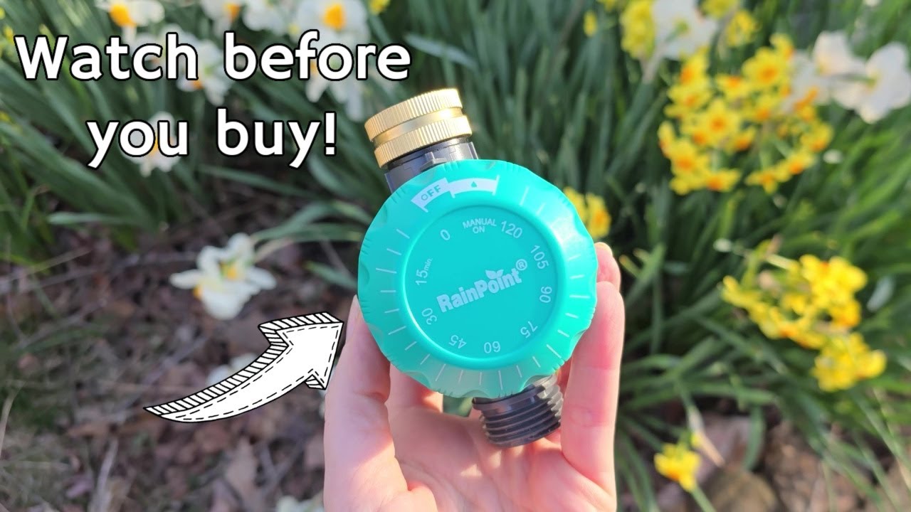 Mechanical Sprinkler Timer by Rainpoint, Gardening Tools for Beginners ...