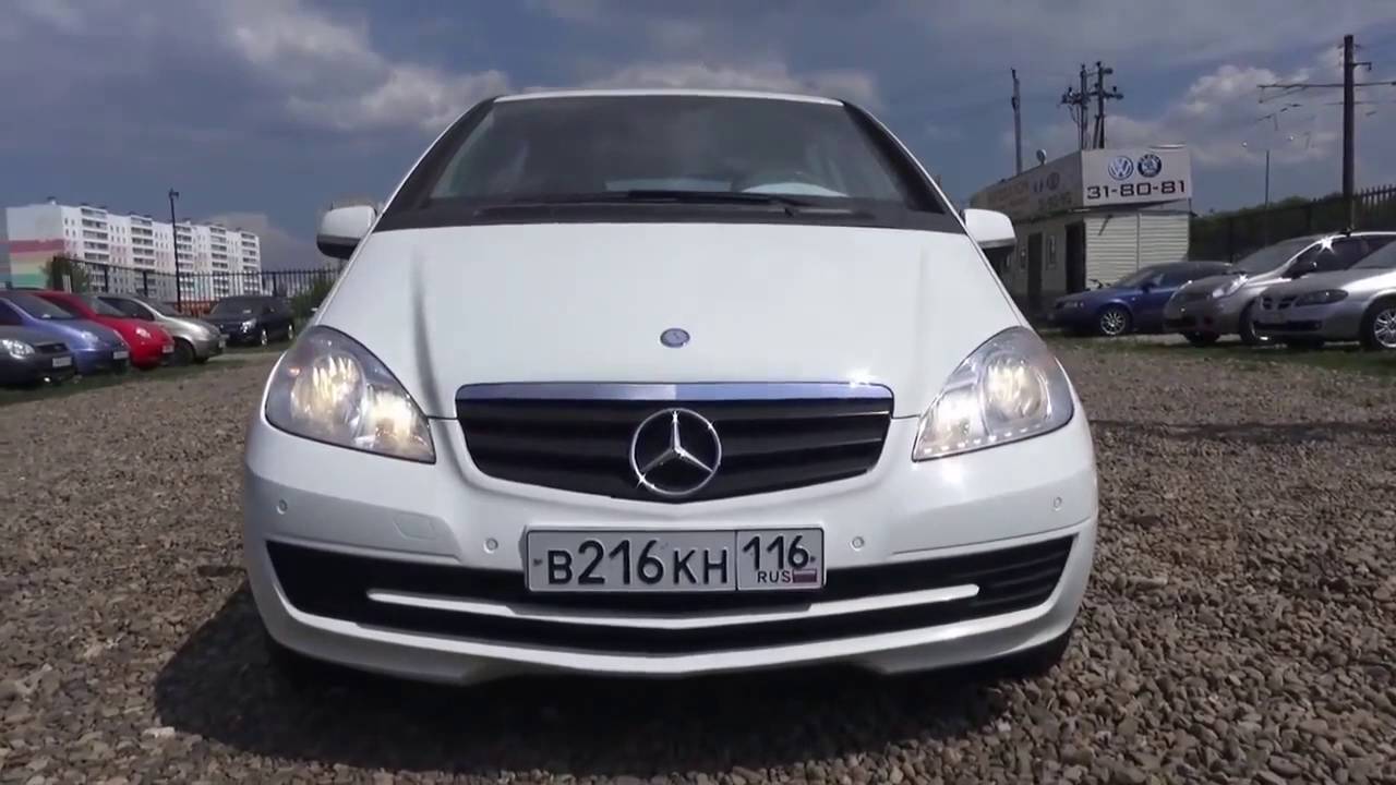 2010 Mercedes Benz A180 W169 Обзор интерьер, экстерьер, двигатель - YouTube