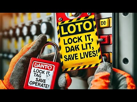 LOTO working procedure #electrical - YouTube