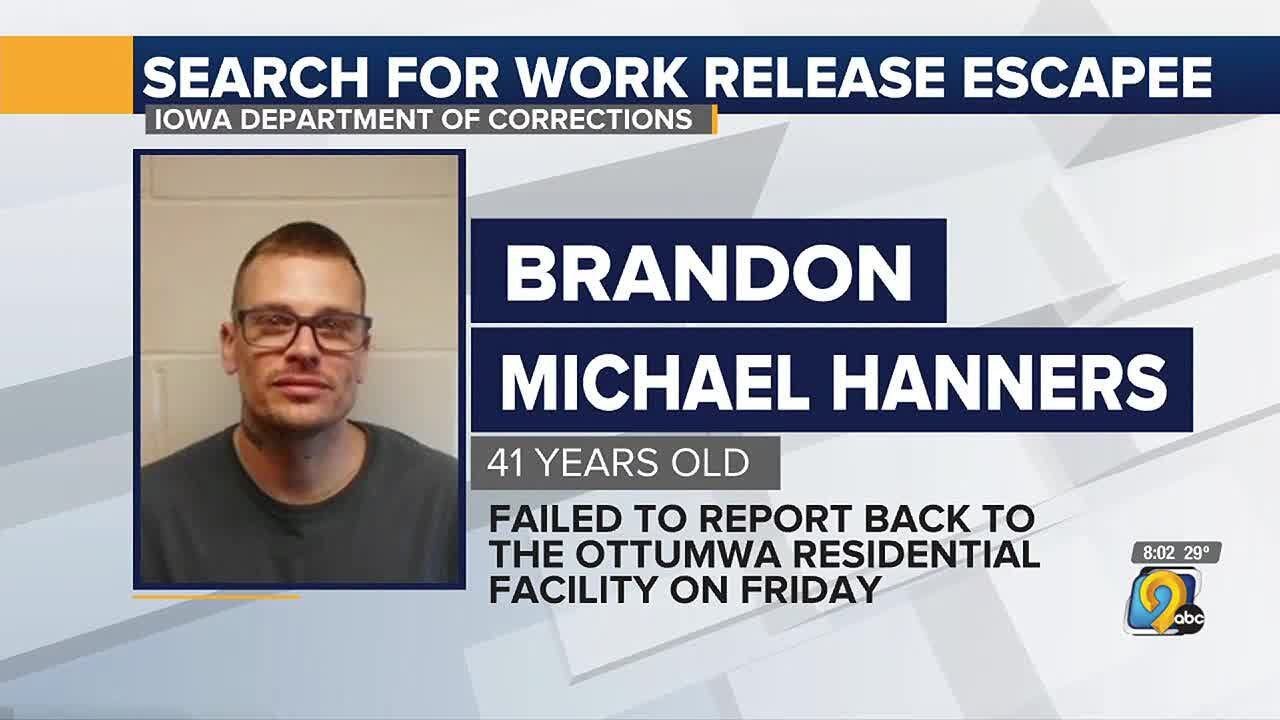 Work Release Escape: Brandon Michael Hanners - YouTube