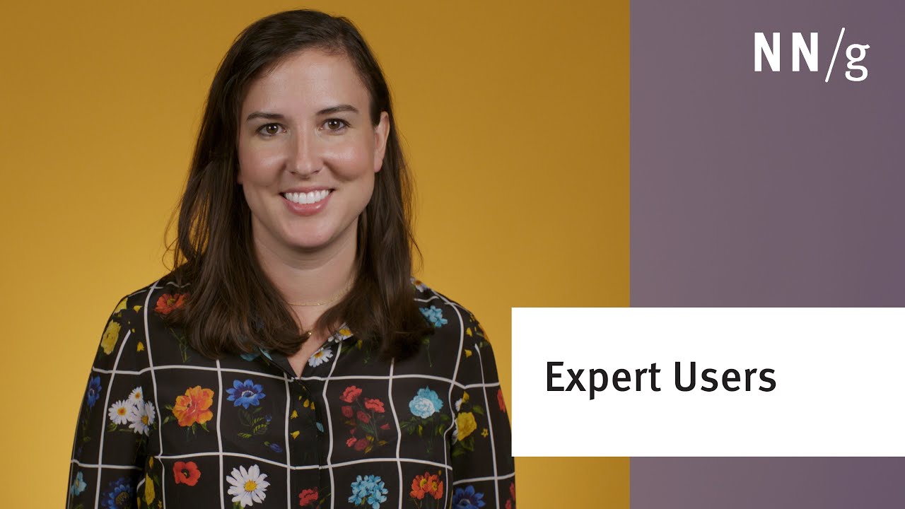 Recruiting Expert Users as Usability Study Participants - YouTube