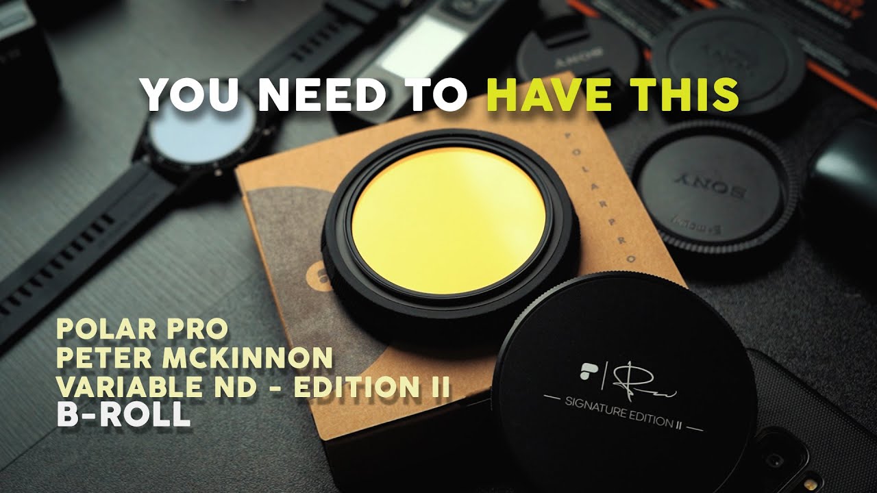 Polar Pro I Peter McKinnon Variable ND - Edition II - Short B Roll ...