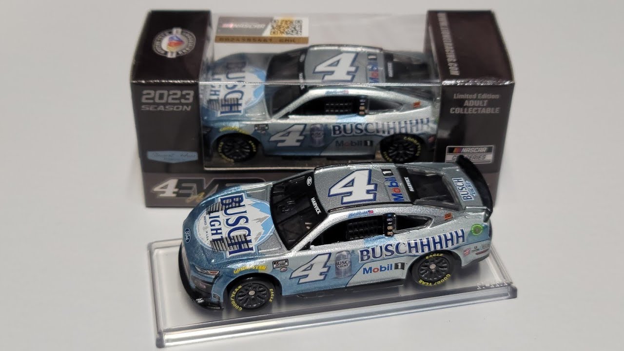 Kevin Harvick 2023 Busch Light 1/64 NASCAR Diecast Review - YouTube