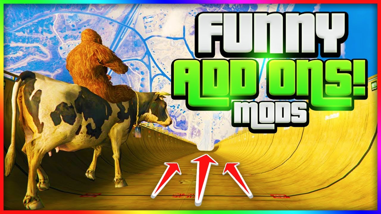 15 FUNNIEST GTA 5 MODS! FROM MEMES TO WEIRD & STUPID ADD ONS - YouTube
