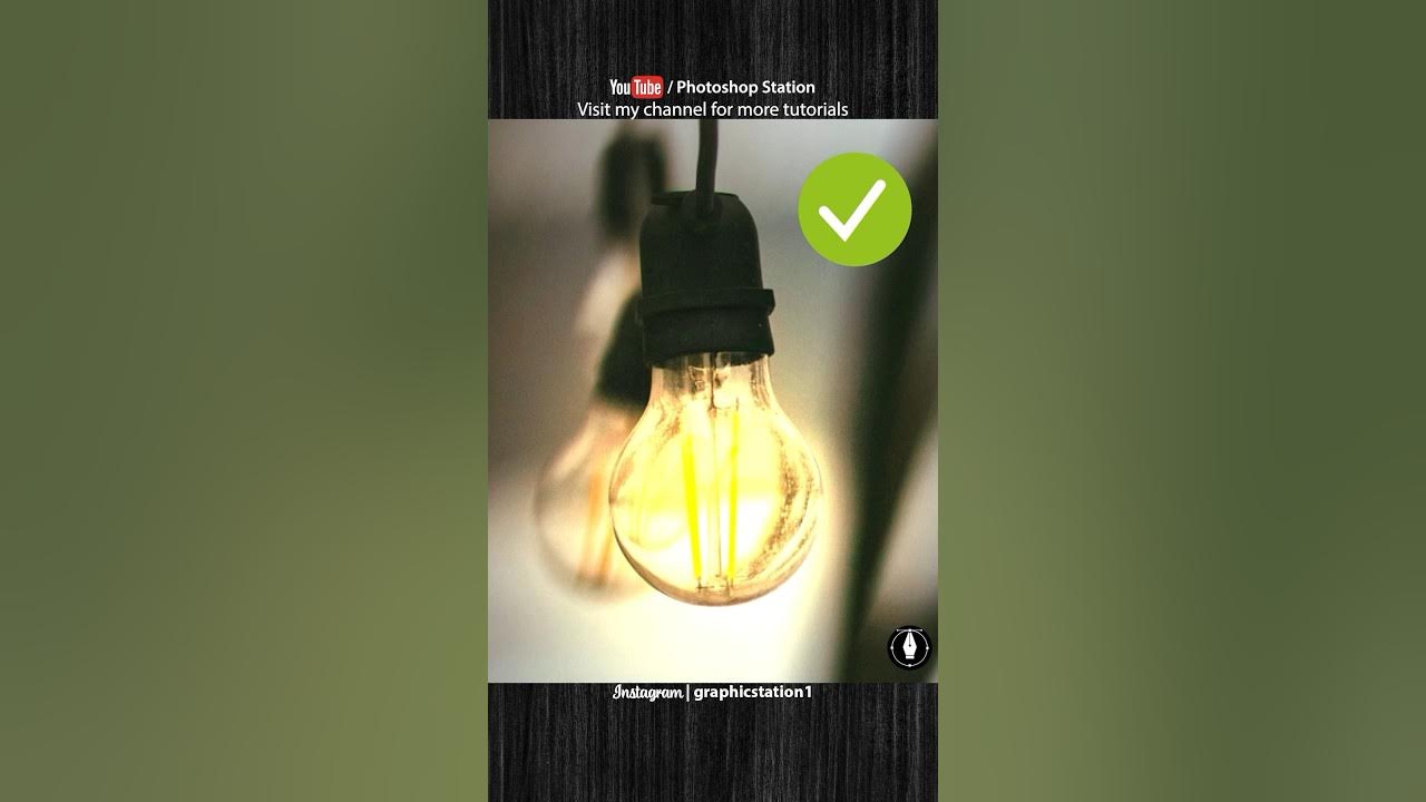 Glowing Perfection: Photoshop Techniques for Stunning Light Bulb ...