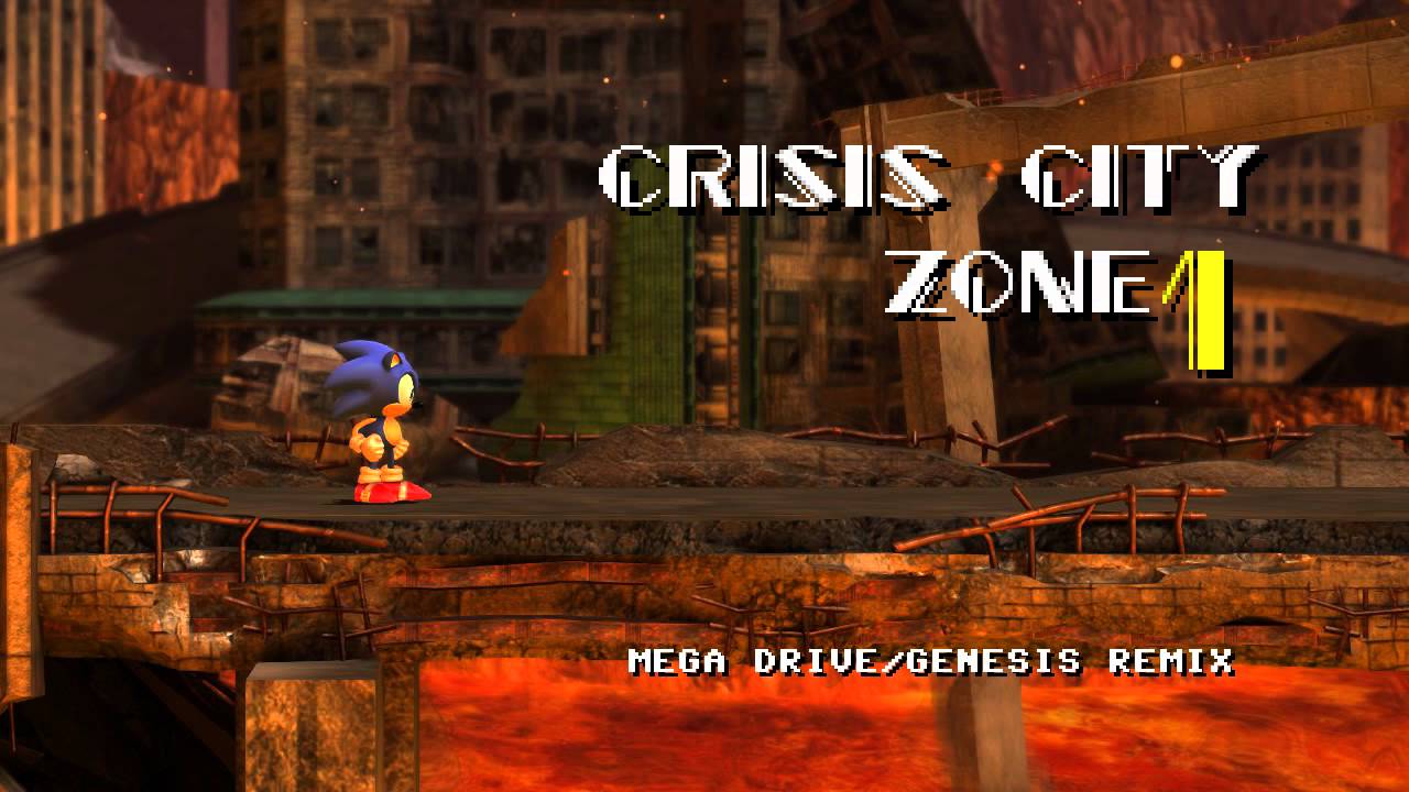 Crisis City Zone (16-bit Mega Drive/Genesis Remix) - YouTube