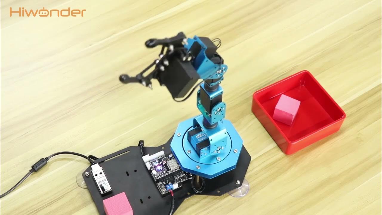 xArm ESP32 Tutorial--Infrared Detection Gripping - YouTube