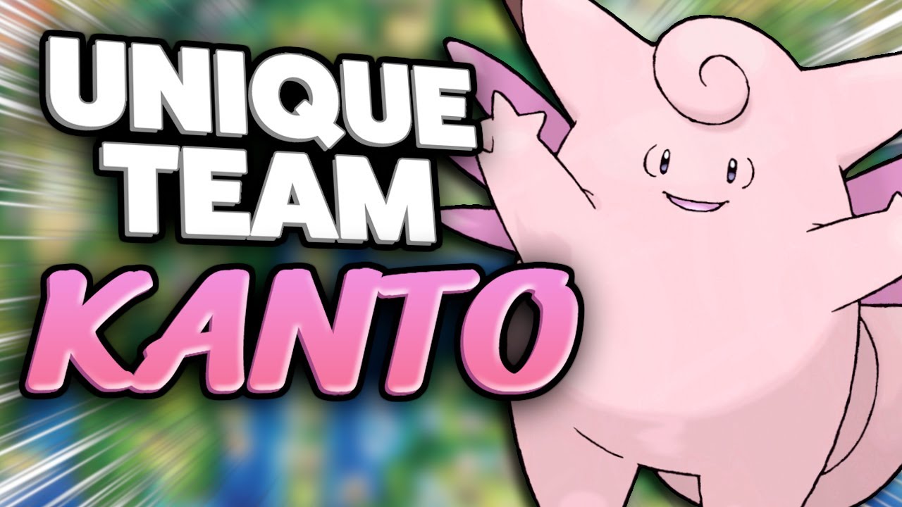 The most UNIQUE team for Pokemon Kanto - YouTube