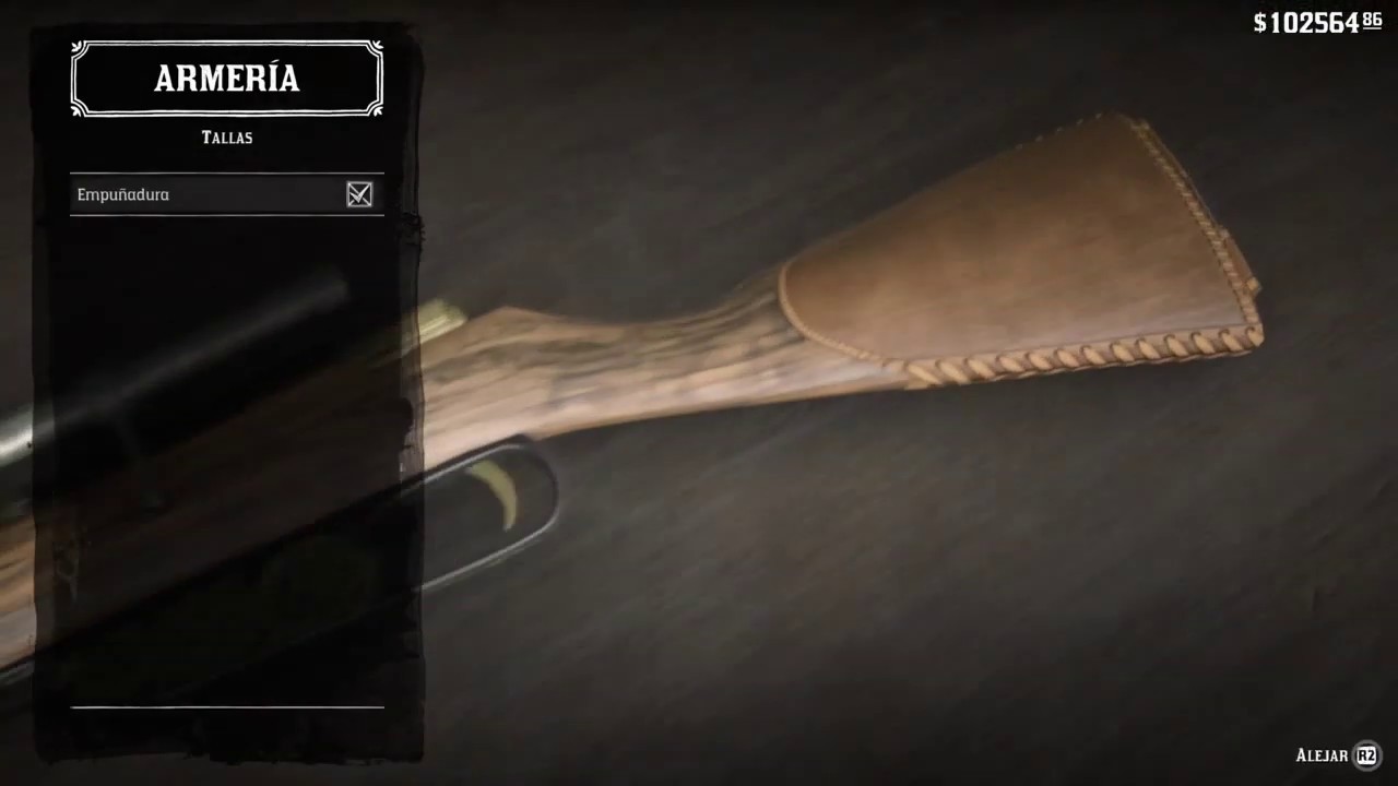 FUSIL CARCANO MEJORANDO LAS ARMAS ARMERIA Red Dead Redemption 2 ...