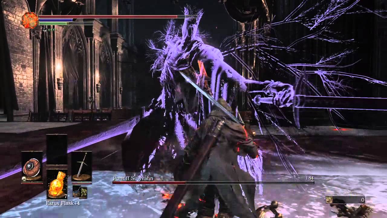 Dark Souls III - Pontiff Sullivan Fight - YouTube
