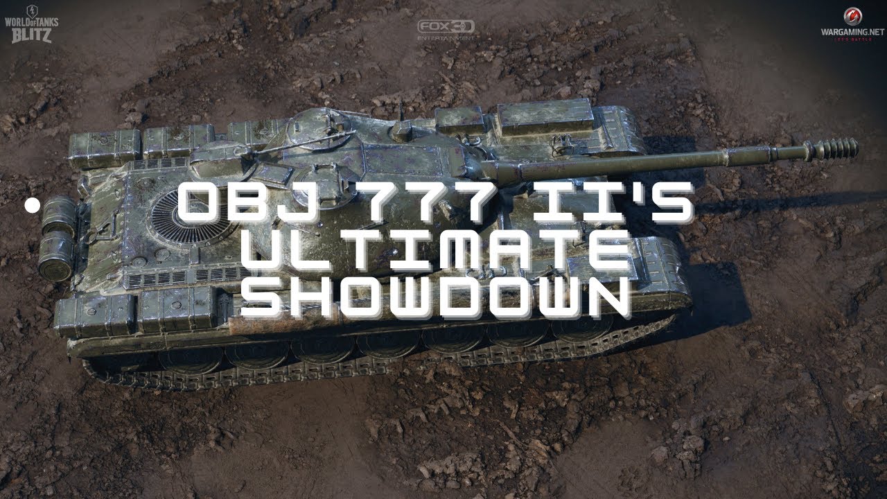 Obj 777 II's Ultimate Showdown: Surviving an Ammo Rack Hit Against the ...