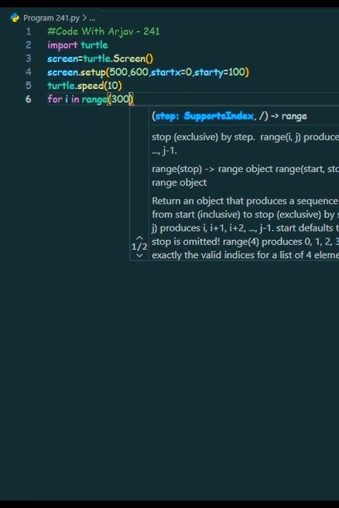 Python Turtle Graphic Design😜😜🥰🥰 Python Coding Status 😍😜 Shorts Programming Turtle Python