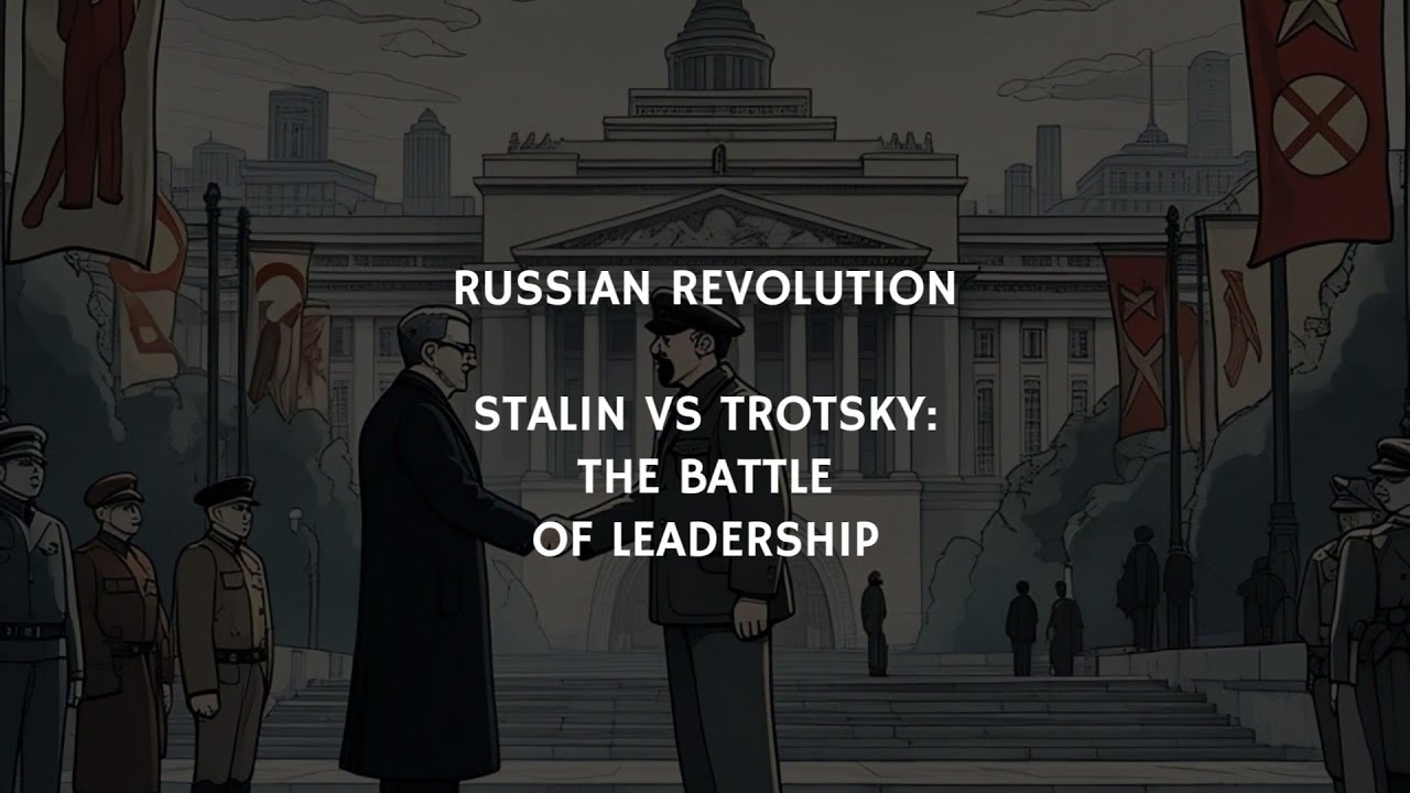 36/40 Russian Revolution | Stalin vs Trotsky: The Battle Of Leadership | World History - YouTube