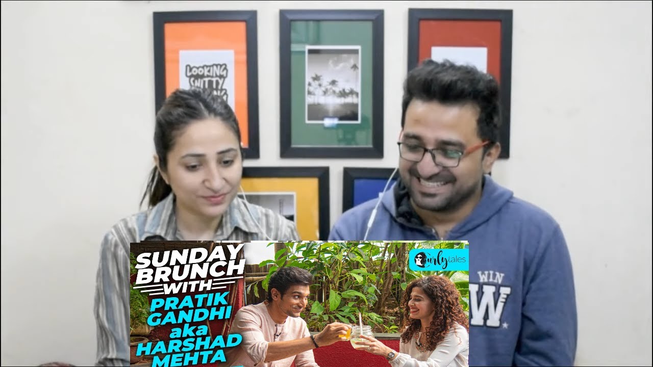 Pakistani Reacts to Sunday Brunch With Pratik Gandhi aka Harshad Mehta ...