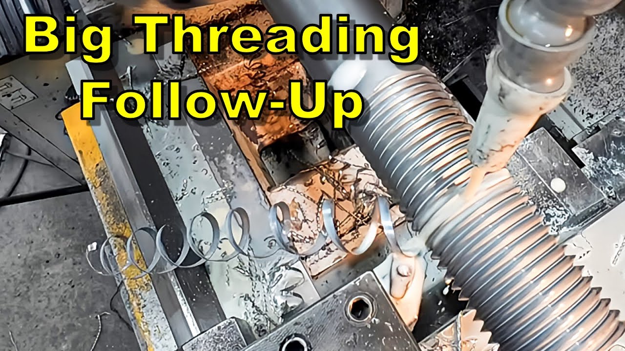 Threading Big Bolts Follow-Up | Answering Viewer Questions - YouTube
