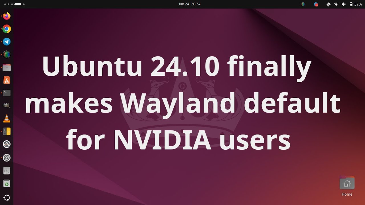 Ubuntu 24.10 Finally Makes Wayland Default for NVIDIA Users - YouTube