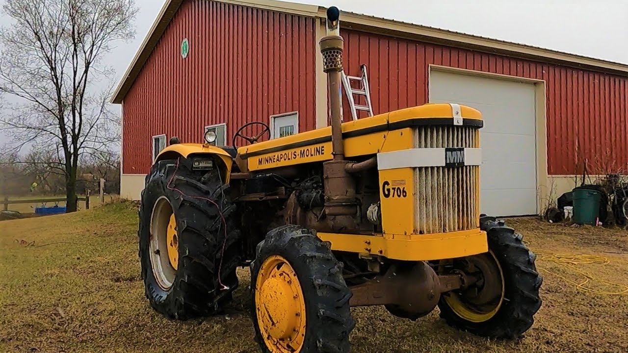 Will it Start? Minneapolis Moline G706! - YouTube