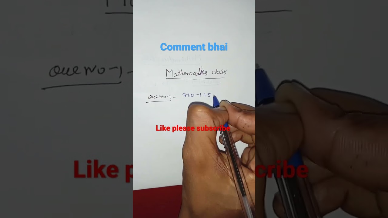 Math Shorts Video Youtube