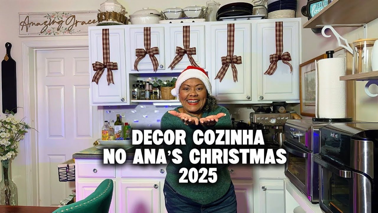 Decor Cozinha - Ana's Christmas 2025 - YouTube