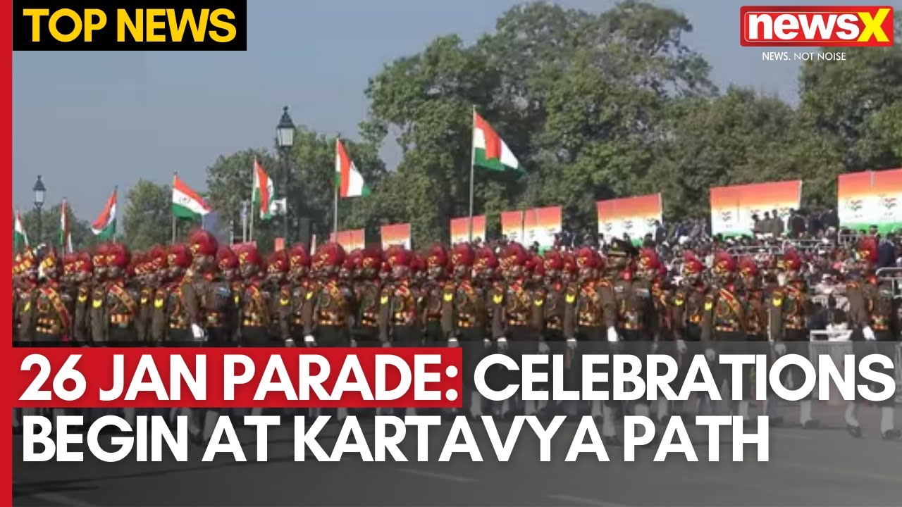 76th Republic Day | Grand Celebrations Begin At Kartavya Path | 26 ...
