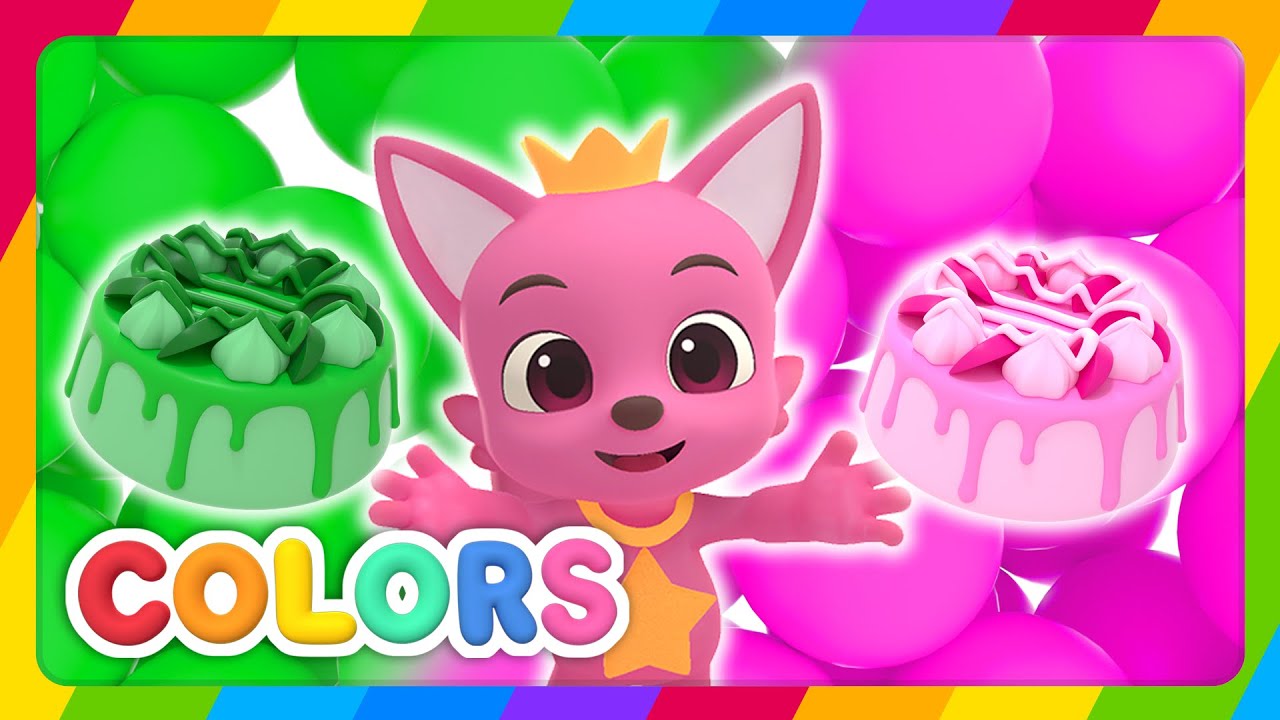 Magic Slide Playground Learn Colors | Cake | Color Balls | Colors for ...