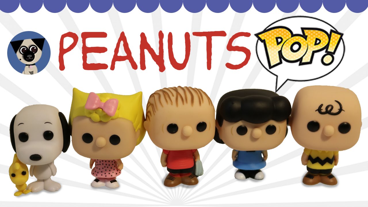 Funko Faves: Peanuts Gang Pops! Snoopy, Charlie Brown, Linus, Sally ...