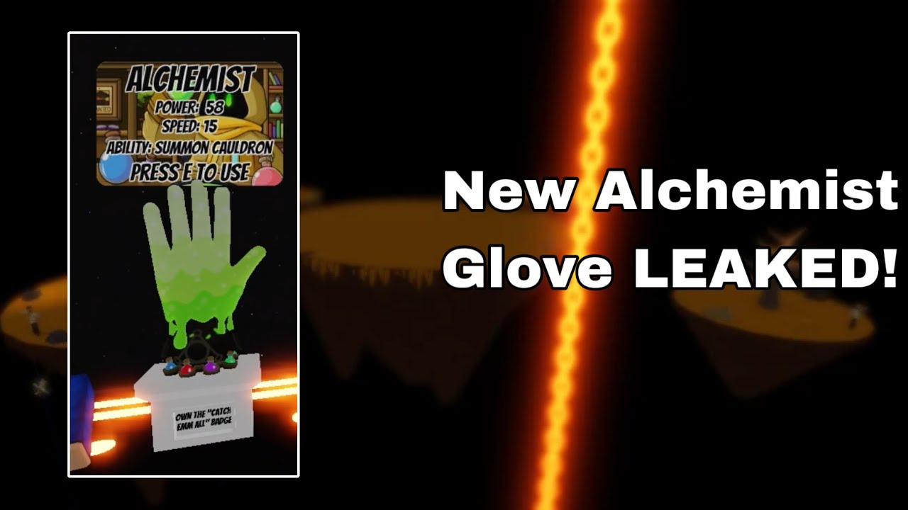 New Alchemist Glove + Ability LEAKED! | Roblox Slap Battles Leaks - YouTube