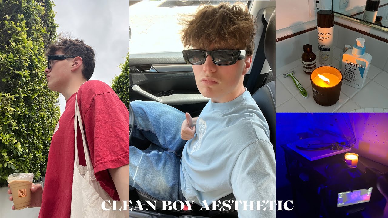 THE ULTIMATE CLEAN BOY AESTHETIC VLOG: workout routine, healthy meal ...
