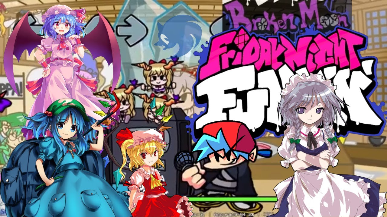 Here we go!!! Friday Night Funkin’ Touhou Mod (HARD) - The Legends Of ...