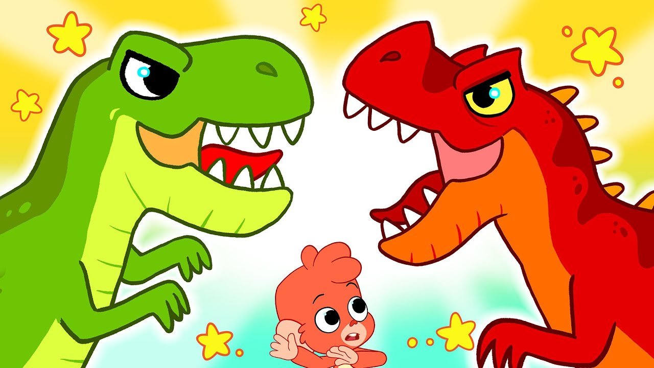 Scary Dinosaurs | Watch and Learn Dinosaur Names with Club Baboo ...