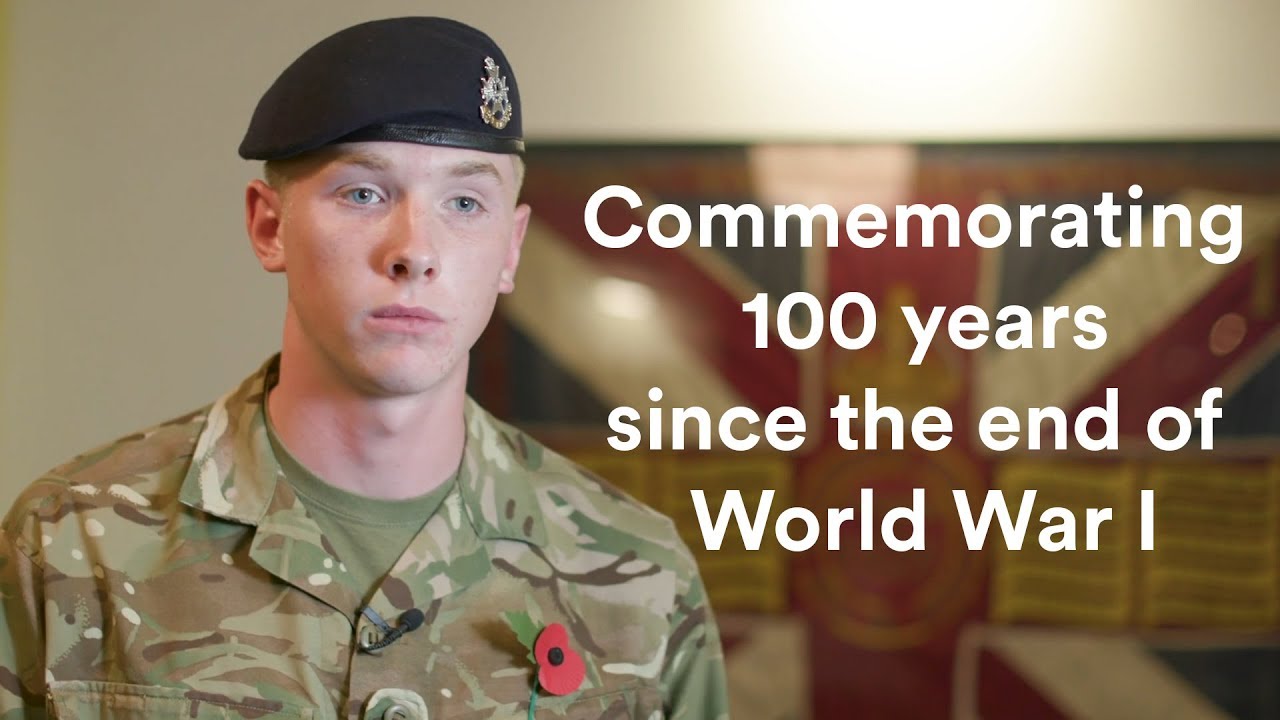 Commemorating 100 years since the end of World War I - YouTube