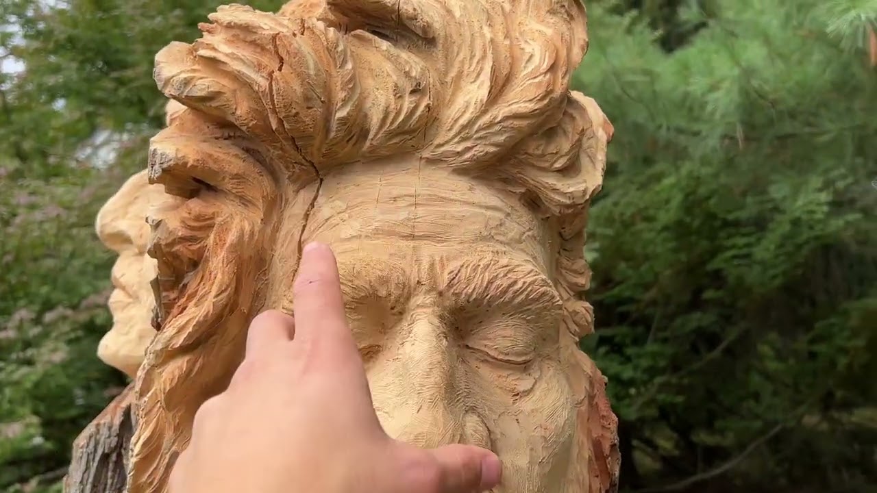Woodcarving tip of the day: Carving Curly Hair - YouTube