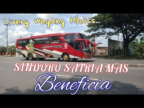 Bus Sindoro Satria Mas‼️Tampil Dengan Livery Wayang Super Keren‼️ - YouTube