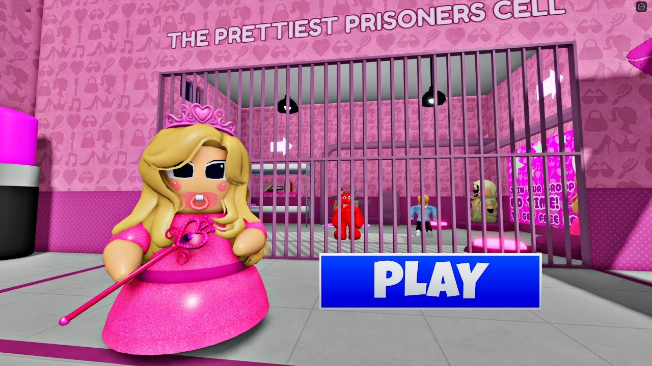 🎀NEW BABY BARBIE BARRY! ! OBBY Walkthrough Full GAMEPLAY #roblox #obby ...