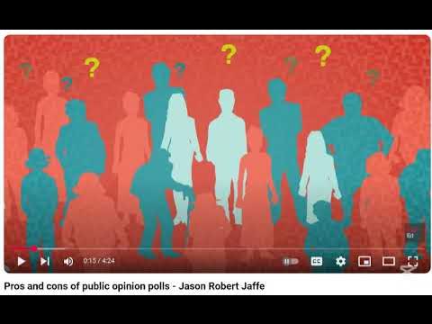 thăm dò ý kiến- Pros and cons of public opinion polls - Jason Robert ...