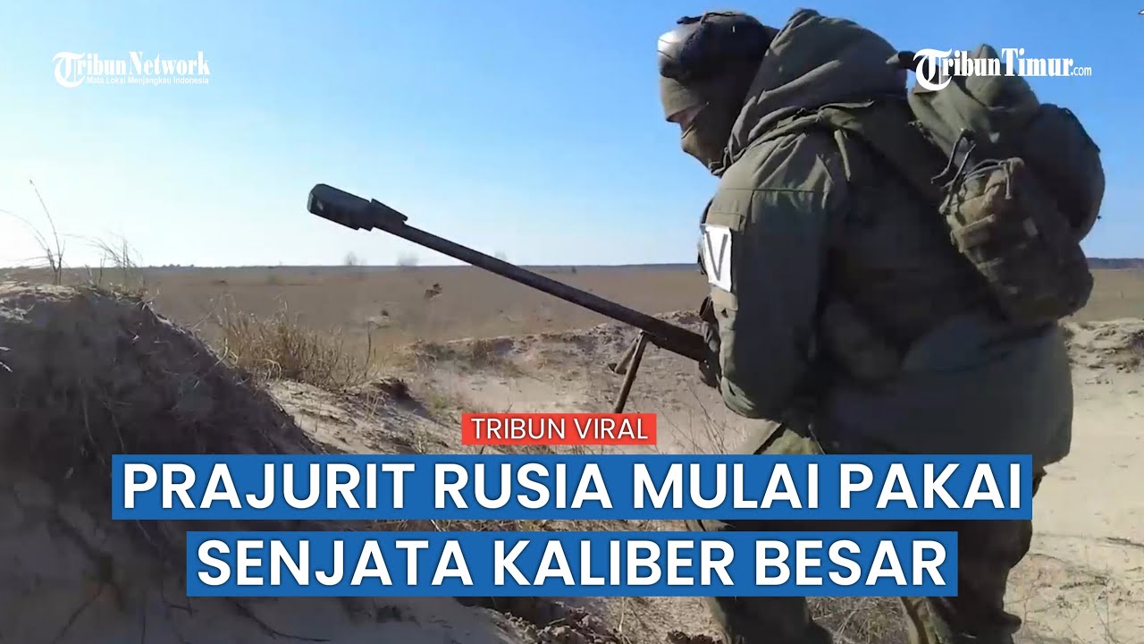 Prajurit Rusia Mulai Belajar Operasikan Senapan Sniper Kaliber Besar ...
