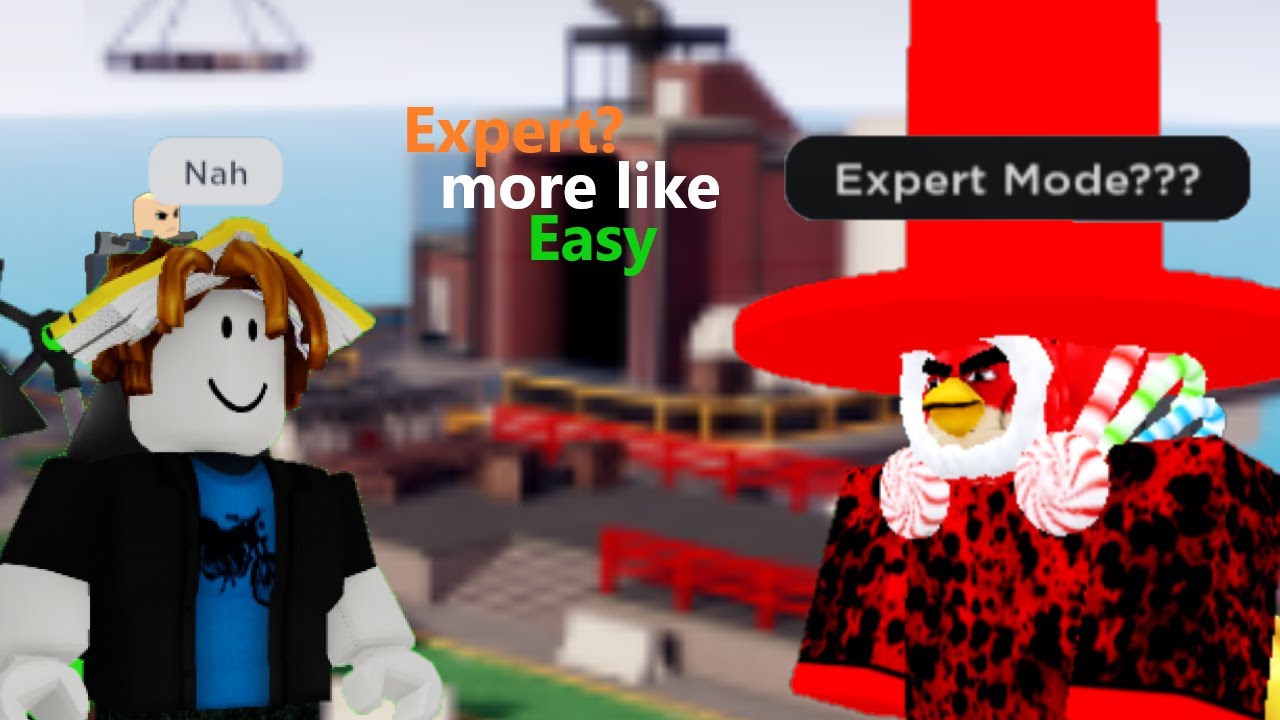 Playing "Expert" In TDX | Roblox - YouTube