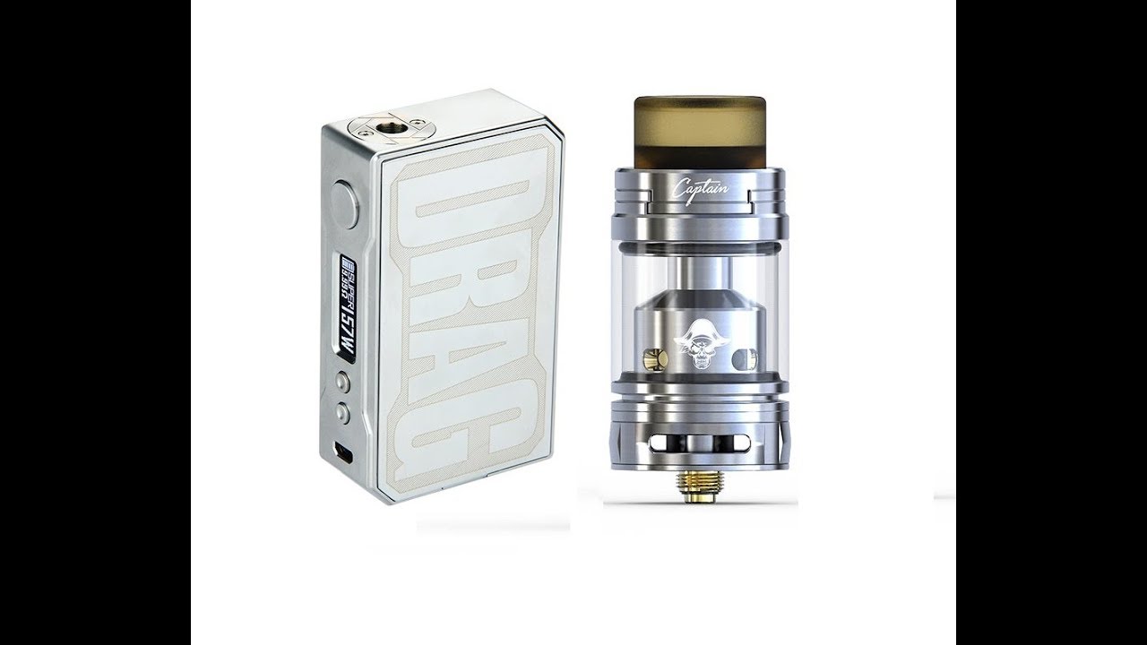 VooPoo The New Drag Mod & Ijoy Captain RTA Review & Tutorial by ...