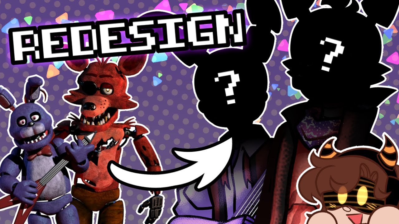 Fnaf but in a more cartoony style! - YouTube