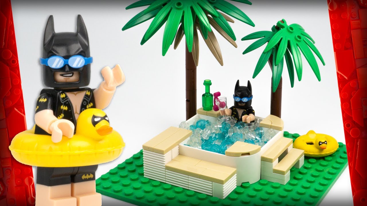 How to build a LEGO Hot Tub / Jacuzzi Tutorial - YouTube