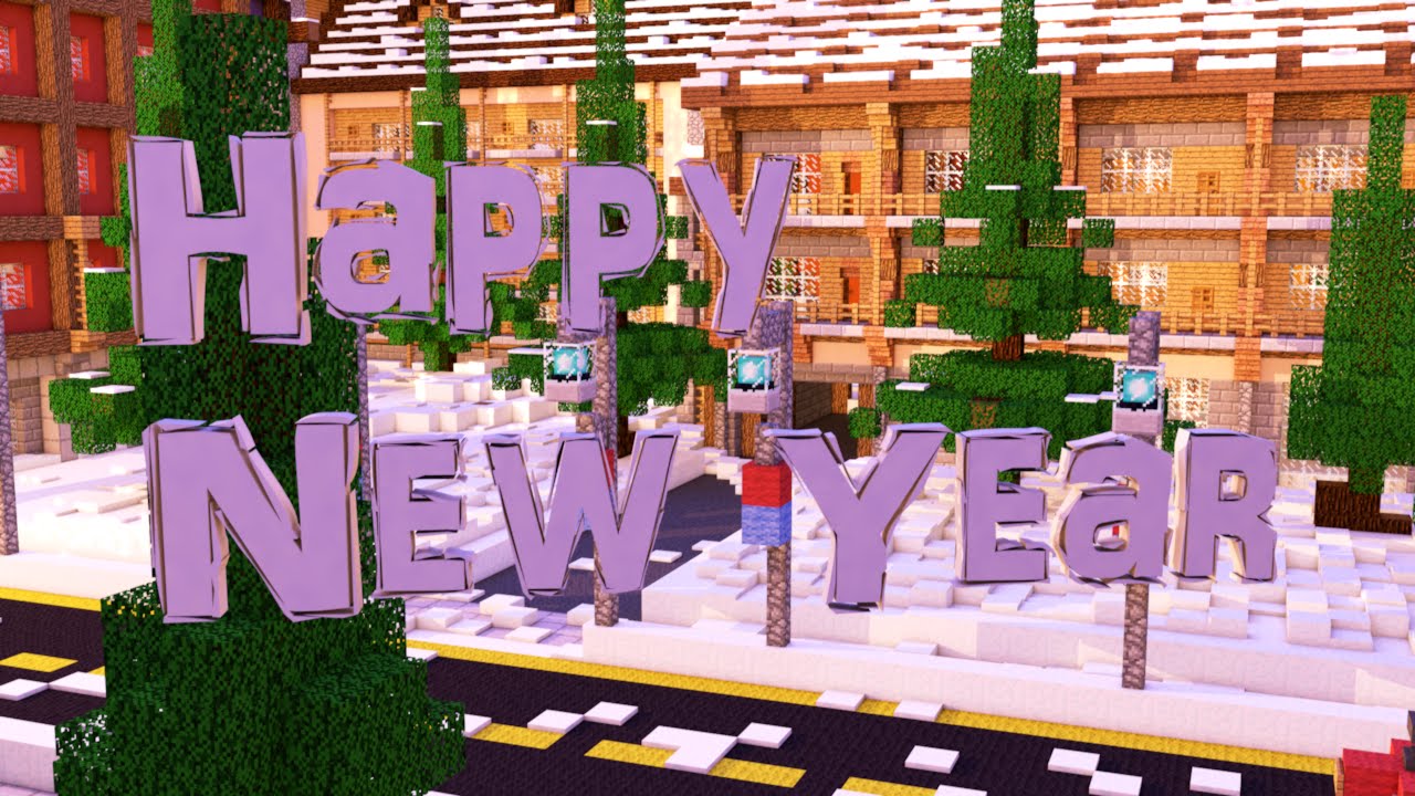 Happy New Year - Minecraft Animation - YouTube