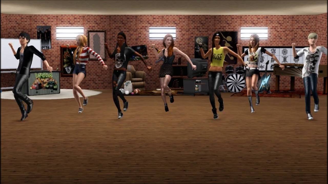 Sims 3 Dance Video - Luvoratorrrrry! - YouTube