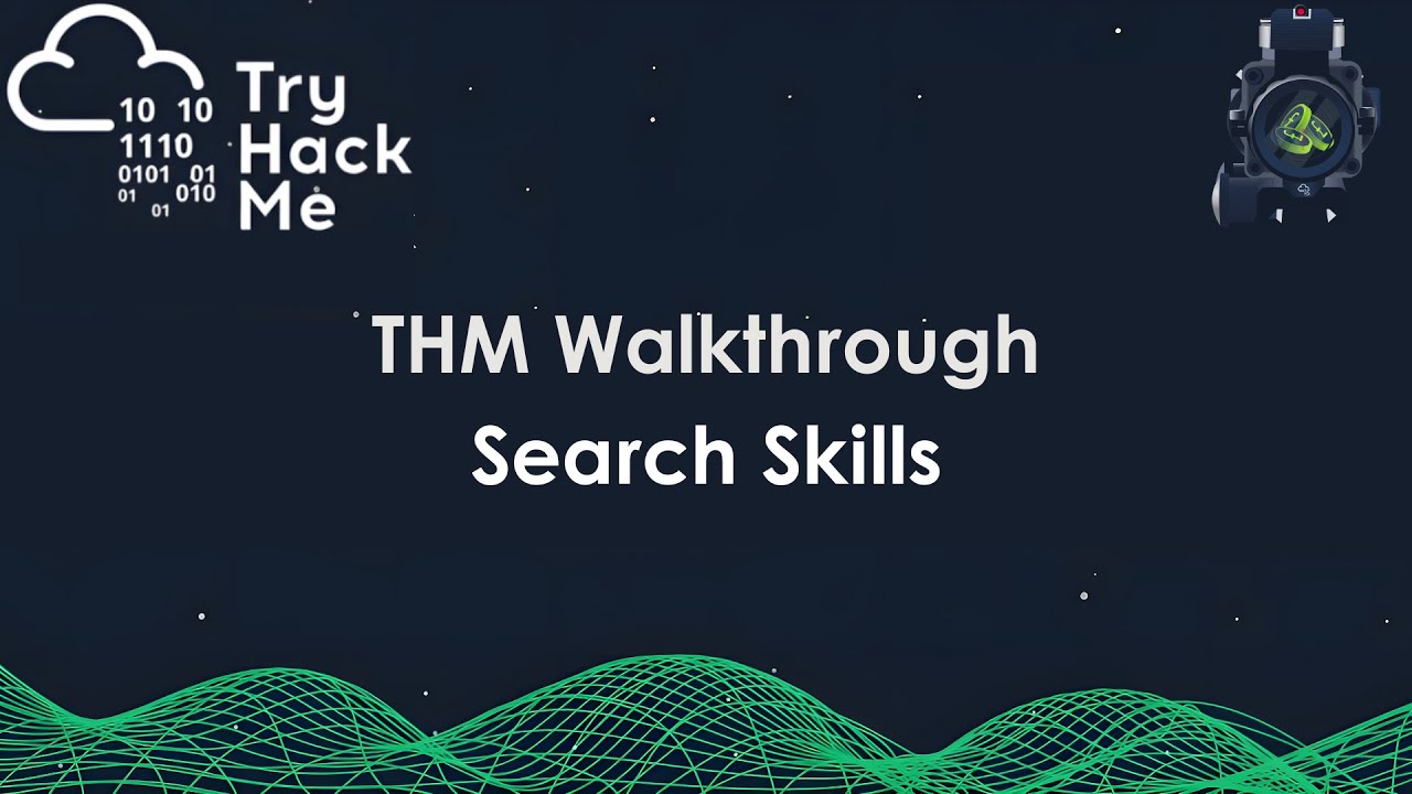TryHackMe Walkthrough – Cyber Security 101: Search Skills - YouTube