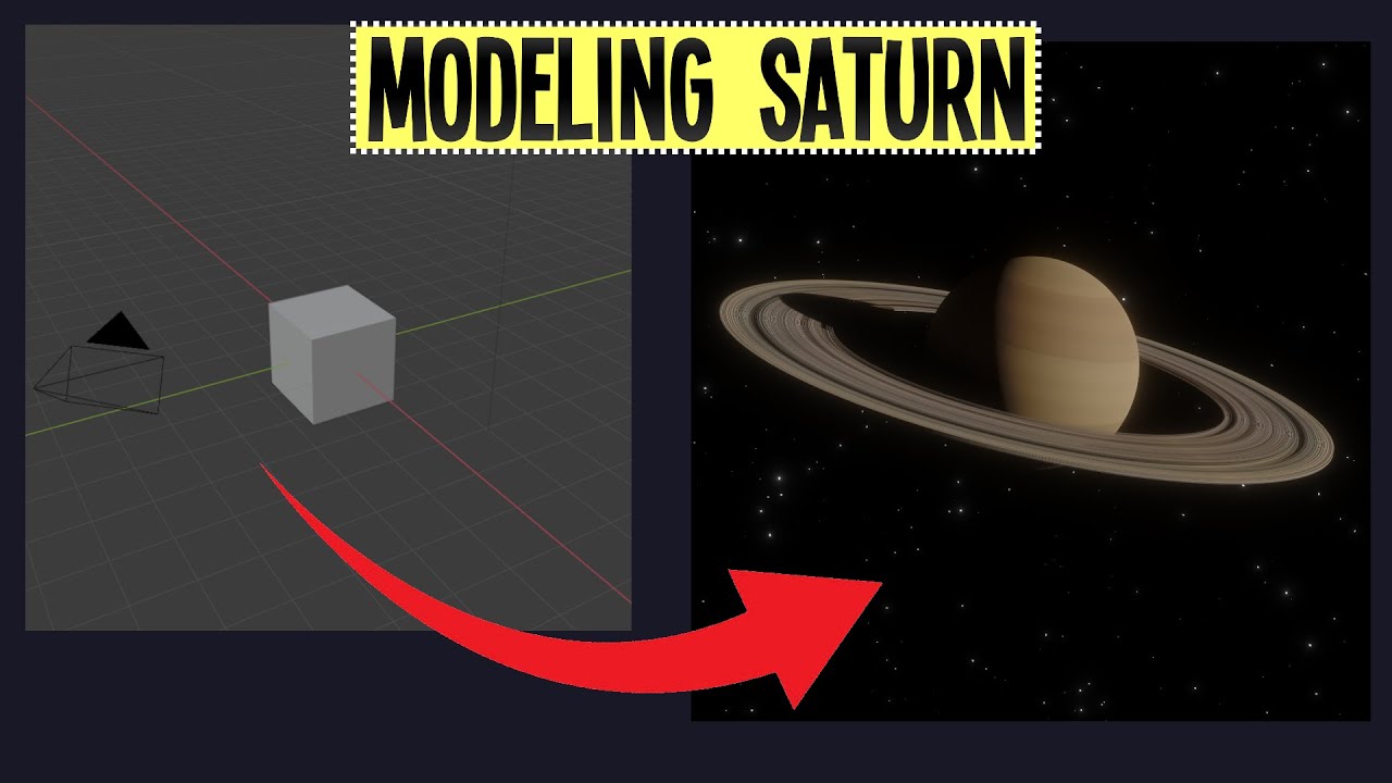 Modeling SATURN in Blender! - YouTube