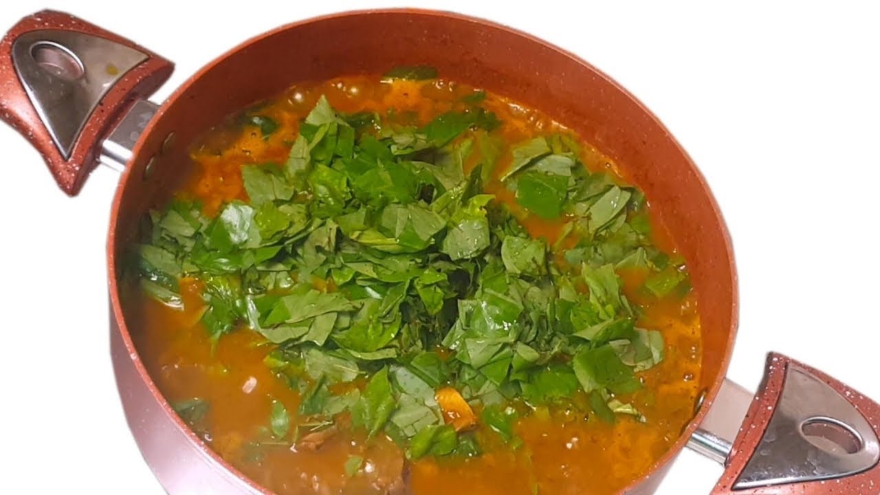 OHA SOUP RECIPE WITH KAMSI - YouTube